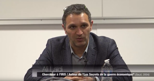 Vidéo de la conférence d'Ali Laïdi sur la Guerre Economique Mondiale